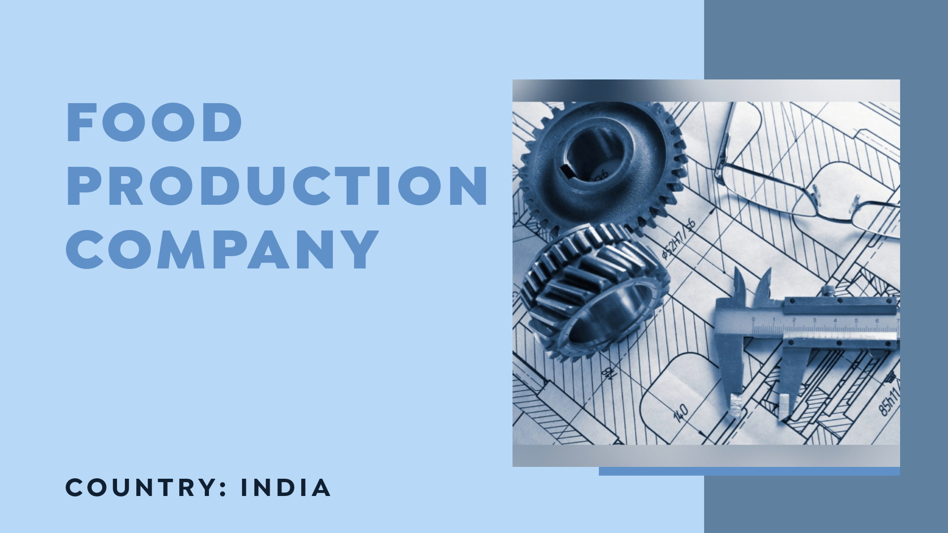 Food Production Company - Investment Group Services